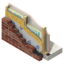 75mm Kingspan Therma TP10 / TF70 / TW55 PIR Insulation Board 2400mm x ...