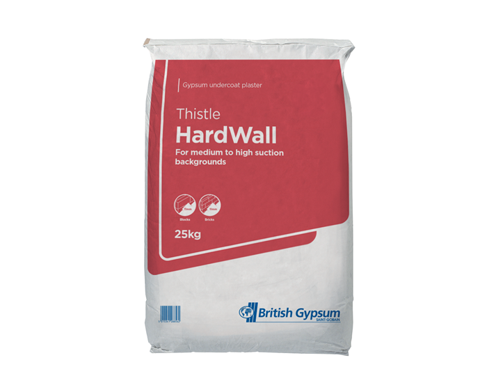British Gypsum Thistle Hardwall Plaster 25kg | Insulation Wholesale