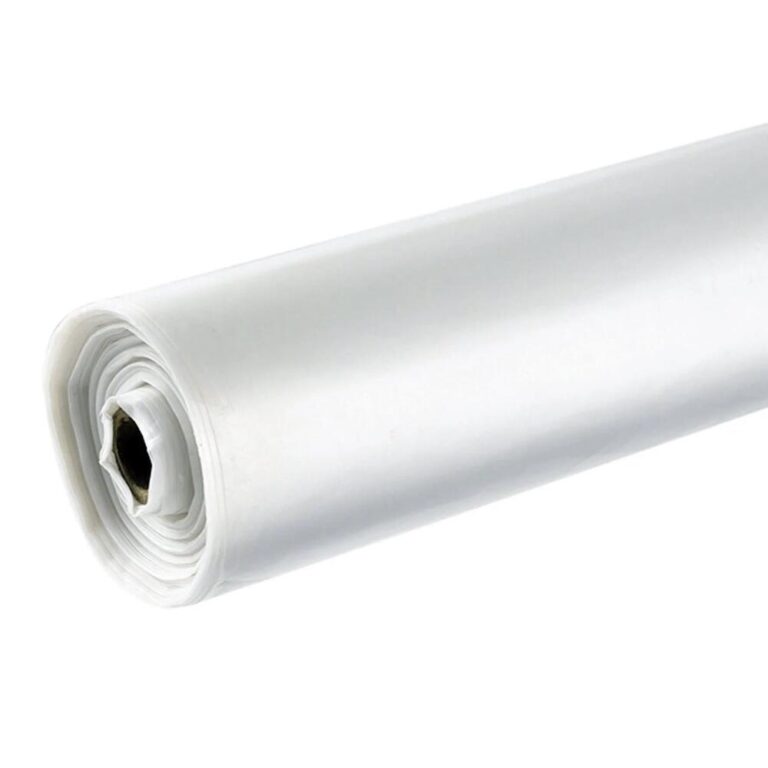 Temporary Polythene Sheeting Roll 250g 4m x 25m Clear | Insulation ...