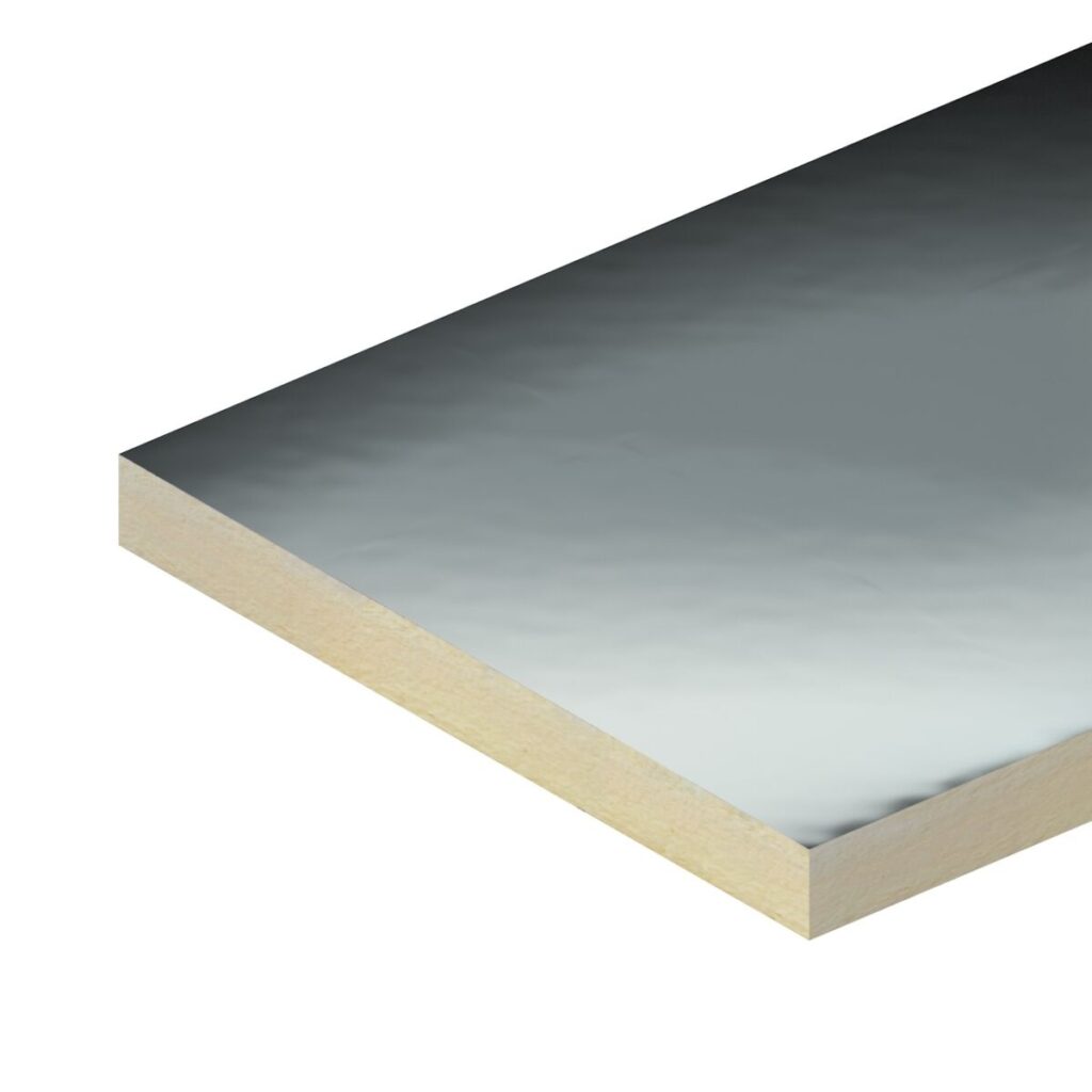 100mm Ecotherm Eco-Fix PIR Insulation Board 2400mm x 1200mm (8′ x 4 ...